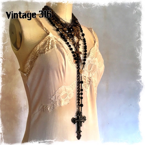 Jewelry | Last One Saints Crosses Statement Necklace | Poshmark